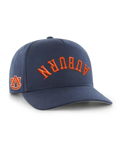 47 Brand Men's Navy Auburn Tigers Flip Script Hitch Adjustable Hat ...