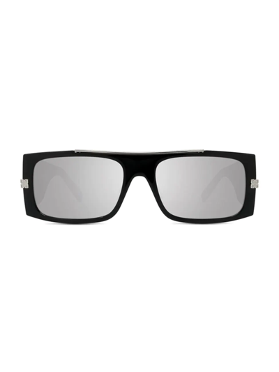Givenchy 58mm Rectangular Sunglasses In Black | ModeSens