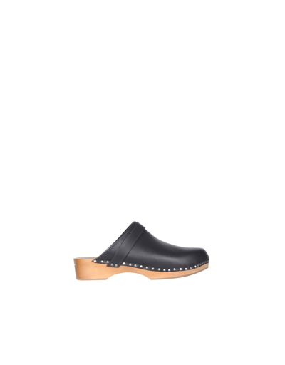 Isabel Marant Thalie Clog In Black | ModeSens