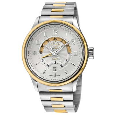 Gv2 By Gevril Giromondo Quartz Silver Dial Mens Watch 42307b In Two ...