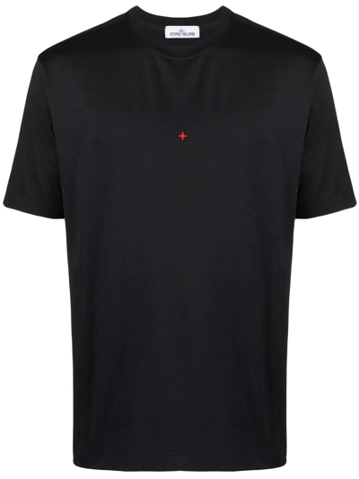 Stone Island Marina Logo-print T-shirt In Black | ModeSens Stone Island Marina Logo-print T-shirt In Black | ModeSens