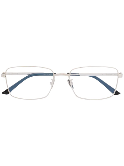 Cartier Rectangle-frame Glasses In Silber | ModeSens