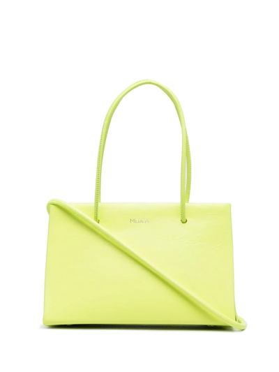 Medea Hanna Small Tote Bag In Neon Yellow | ModeSens