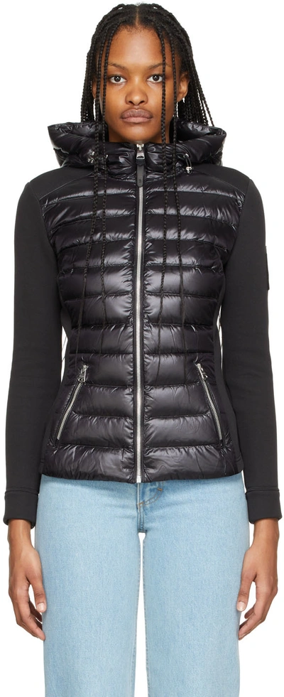 Mackage Della Down-knit Combo Jacket In Black | ModeSens