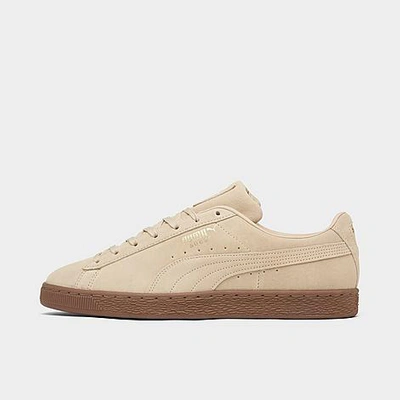 Puma Suede Gum Casual Shoes In Cream/gum | ModeSens