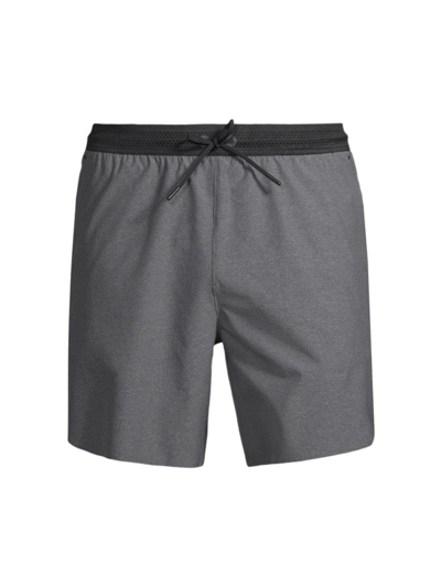 Greyson Running Wolf Shorts In Smoke | ModeSens