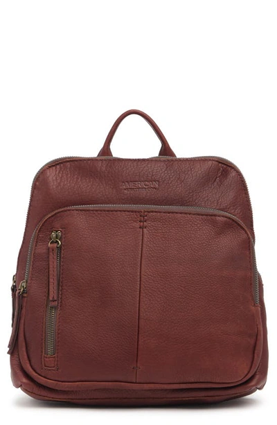 American Leather Co. Cleveland Midsize Backpack In Cordovan Smooth ...