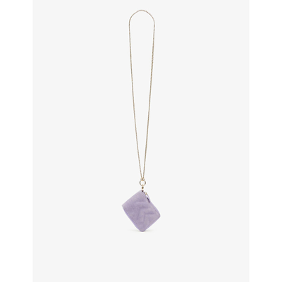 Sandro Yza Cotton-canvas Wallet-on-chain In Mauve | ModeSens