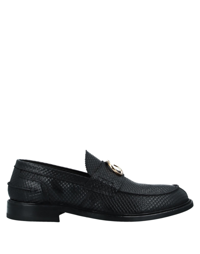 Cavalli Class Loafers In Black | ModeSens