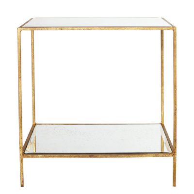 Oka Triomphe Side Table - Antiqued Mirror | ModeSens