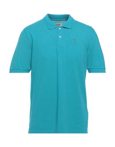 Baracuta Polo Shirts In Blue | ModeSens