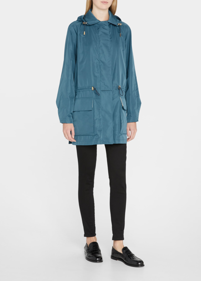 Loro Piana Neo Horsey Jacket With Detachable Hood In 702l Agave | ModeSens