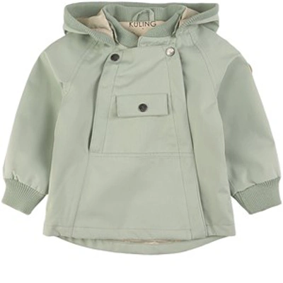 Kuling Kids' Dust Mint Montreal Shell Jacket In Green | ModeSens