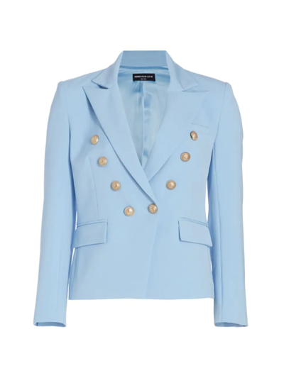 Generation Love Delilah Crepe Blazer In Azure | ModeSens