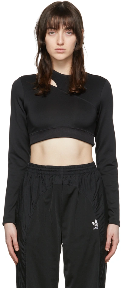 Adidas Originals Black Hyperglam Sport Top | ModeSens