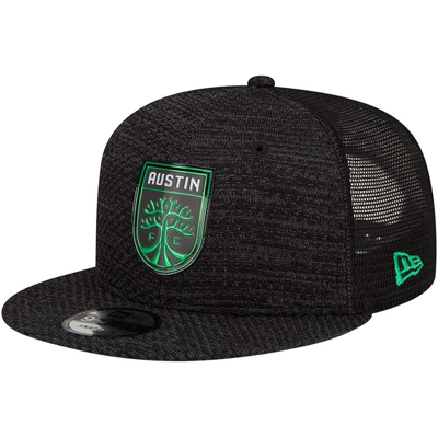 New Era Black Austin Fc Kick-off Trucker 9fifty Snapback Hat | ModeSens