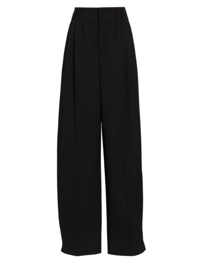 Altuzarra Tyr Pleated-front Pants In Black | ModeSens