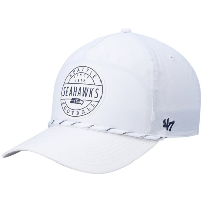 47 Brand '47 White Seattle Seahawks Suburbia Captain Snapback Hat ...