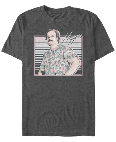 Fifth Sun Men's Stranger Things Hawaiian Hopper Short Sleeve T-shirt In ...