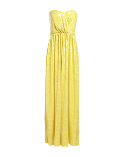 Amen Long Dresses In Yellow | ModeSens