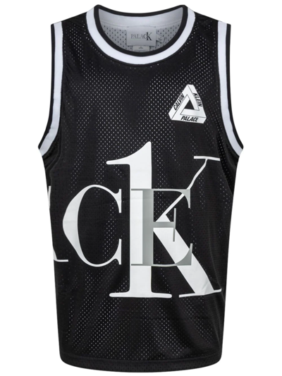 Palace Reversible Basketball Vest In Black | ModeSens