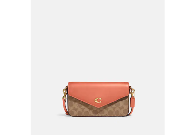 Coach Wyn Crossbody In Signature Canvas In Orange | ModeSens