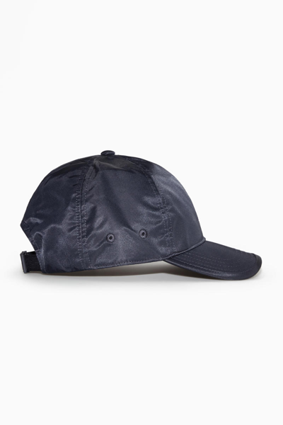 Cos Nylon Baseball Cap In Blue | ModeSens