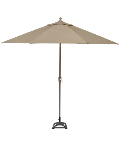 Agio Closeout! Wayland Outdoor 9' Auto-tilt Umbrella And Base, Created For Macy's In Outdura ...