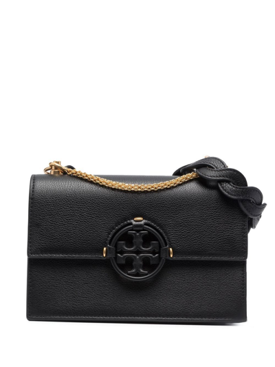 Tory Burch Small Miller Shoulder Bag In Black | ModeSens