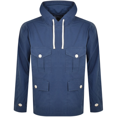 Pretty Green Creedence Smock Jacket Navy | ModeSens