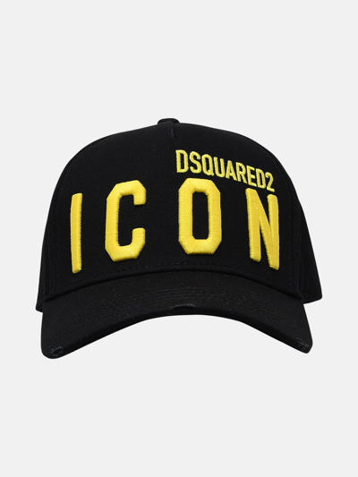 Dsquared2 Hat With Icon Logo By Dsquared 2 In Black | ModeSens