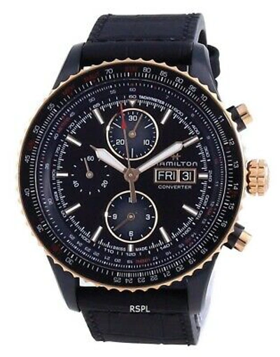 Pre-owned Hamilton Khaki Aviation Converter Automatic Diver's H76736730 ...