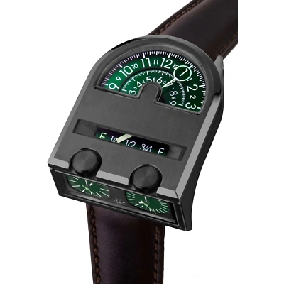 Pre-owned Xeric Leadfoot Automatic Gunmetal Green Limited Edition ...