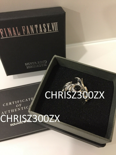 Pre-owned Square Enix Final Fantasy 7 Vii Sephiroth Silver Ring One ...