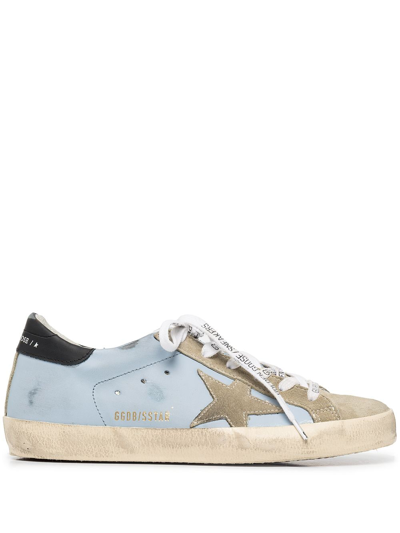 Golden Goose Women Super-star Leather Upper And Heel Suede Star In ...