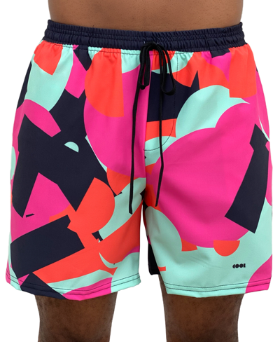 Cool Creative Men's Colorful Abstract Graphic 6" Shorts, Created For ...