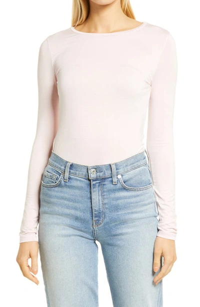 Halogen Long Sleeve Tee In Pink Chalk | ModeSens