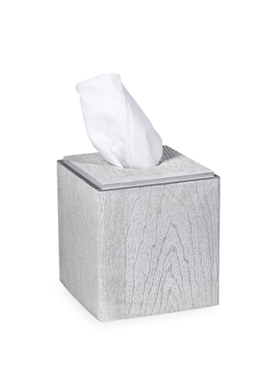 Dkny Grey Wood Tissue Box | ModeSens