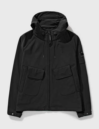 C.p. Company C.p. Shell-r Hooded Jacket In Black | ModeSens
