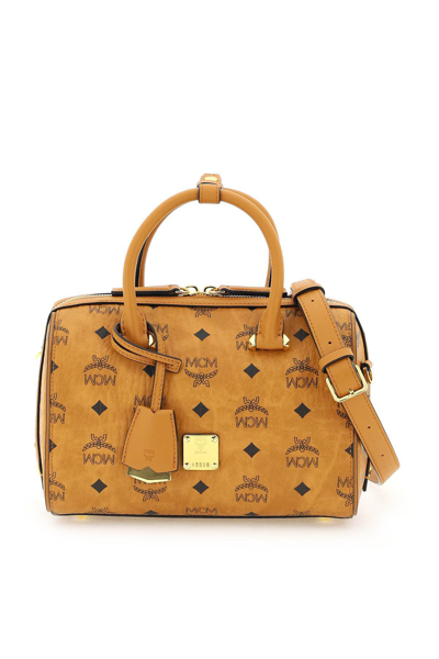 Mcm Boston Visetos-motif Mini Bag | ModeSens