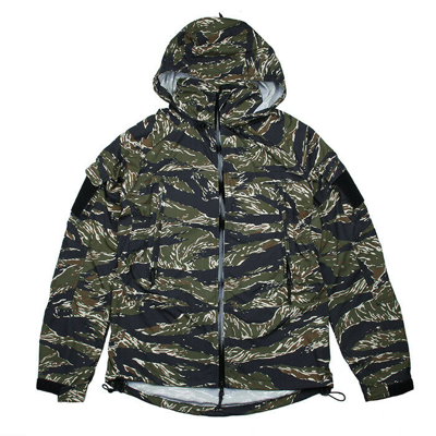 Pre-owned Tmc Pcu Level 5 Softshell Jacket (green Tigerstripe) (size ...
