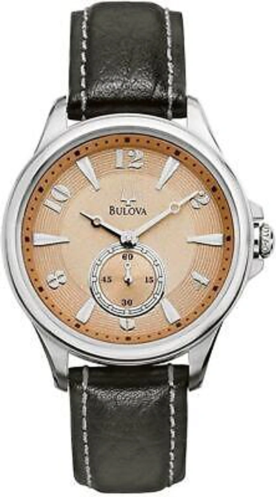 Pre-owned Bulova 96l135 Ladies Stainless Steel Rose Gold Colour Dial 3 ...