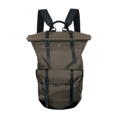 Pre-owned Stighlorgan Ronan Laptop Backpack In Olive Green Core D7 With ...