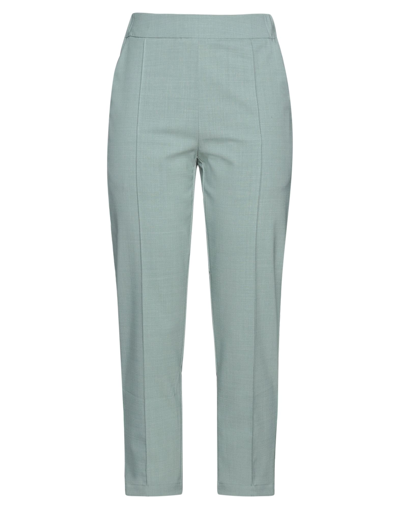 Semicouture Pants In Sage Green | ModeSens