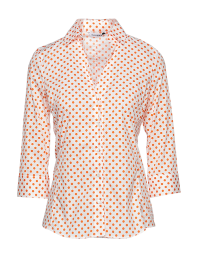 Caliban Shirts In Orange | ModeSens