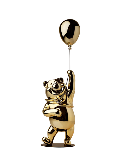 Leblon Delienne Winnie The Pooh Resin Figure - Chrome Gold | ModeSens