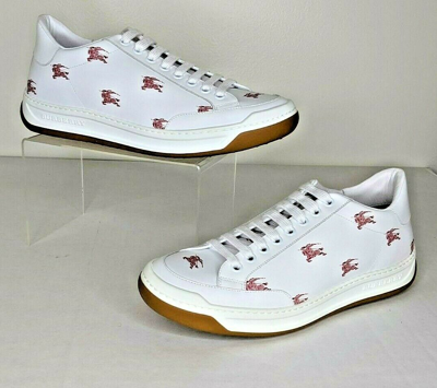 Pre-owned Burberry Timsbury 3d Antique Ruby Sneakers Women's Euro 39 In ...