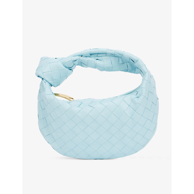 Bottega Veneta Bv Mini Jodie In Pale Blue-gold | ModeSens