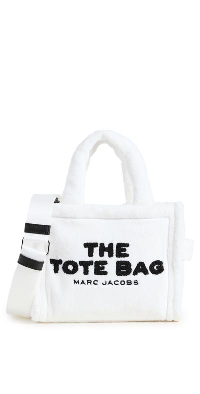 Marc Jacobs The Terry Mini Tote Bag In White | ModeSens