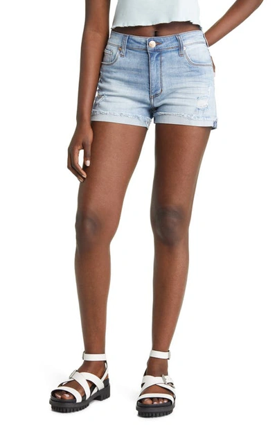 Sts Blue Molly High Waist Distressed Denim Shorts In Applewood | ModeSens